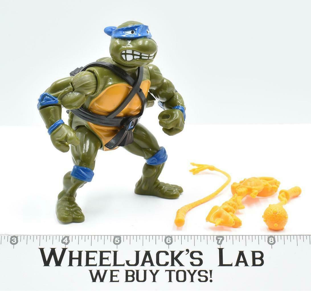 Leonardo Sword Slicin' Leo 100% Complete 1990 TMNT Teenage Mutant Ninja ...