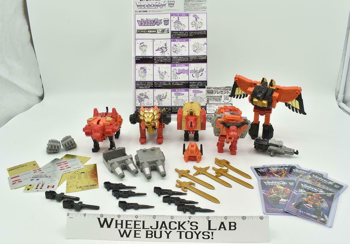 Predaking 100% Complete Reissue Tomy Takara Transformers Action Figure ...