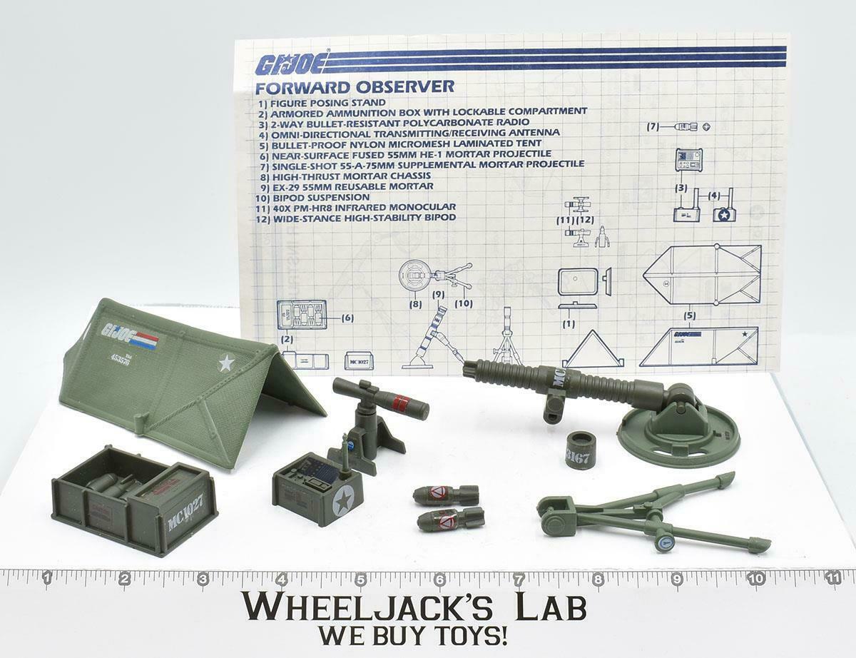 Forward Observer Unit 1985 GI Joe Cobra Hasbro Action Figure ARAH ...