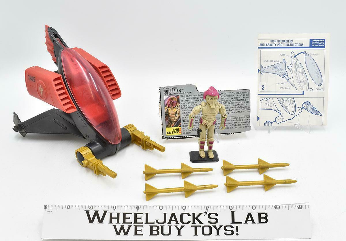 Destro's Anti Gravity Pod W/ Nullifier Complete 1988 GI Joe Hasbro ...