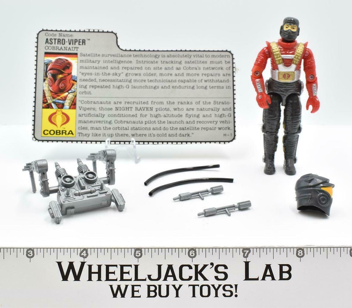 Astro-Viper Cobranaut V1 100% Complete 1988 GI Joe ARAH Vintage Hasbro ...