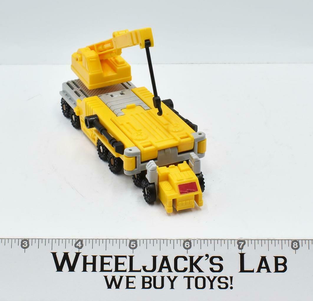 Erector Micromaster * 100% Complete 1989 G1 Transformers Crane Action ...