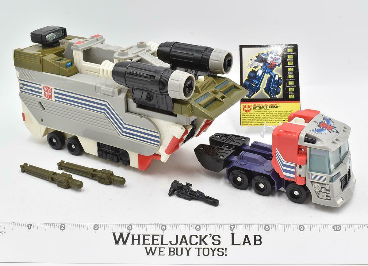 Optimus Prime 100% Complete 1996 Hasbro Machine Wars Transformers ...