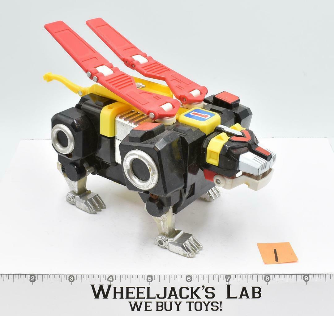 Voltron Motorized Battling Black Lion #1 1984 LJN Toys Robot Action ...