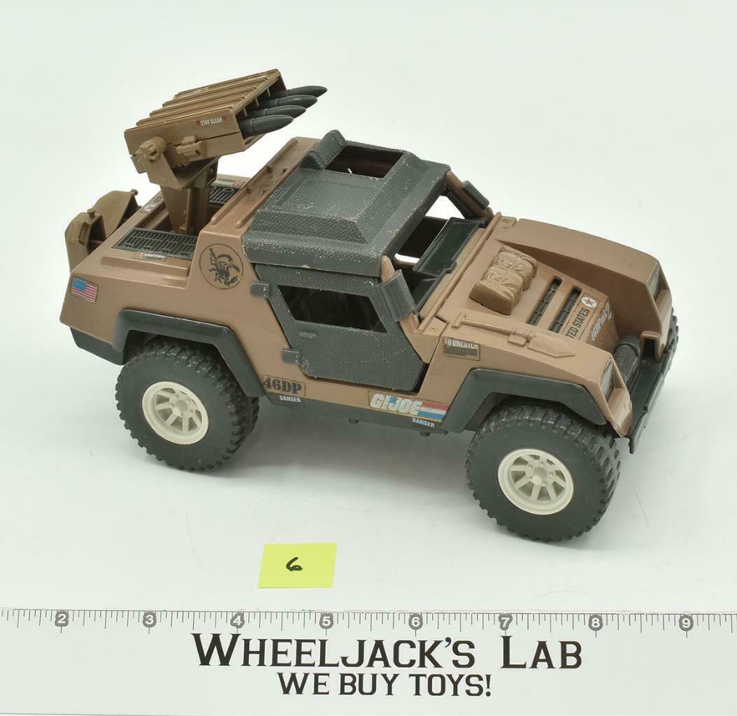Vamp Mark II #6 Attack Jeep 1984 Hasbro Vehicle Vintage GI Joe ARAH ...