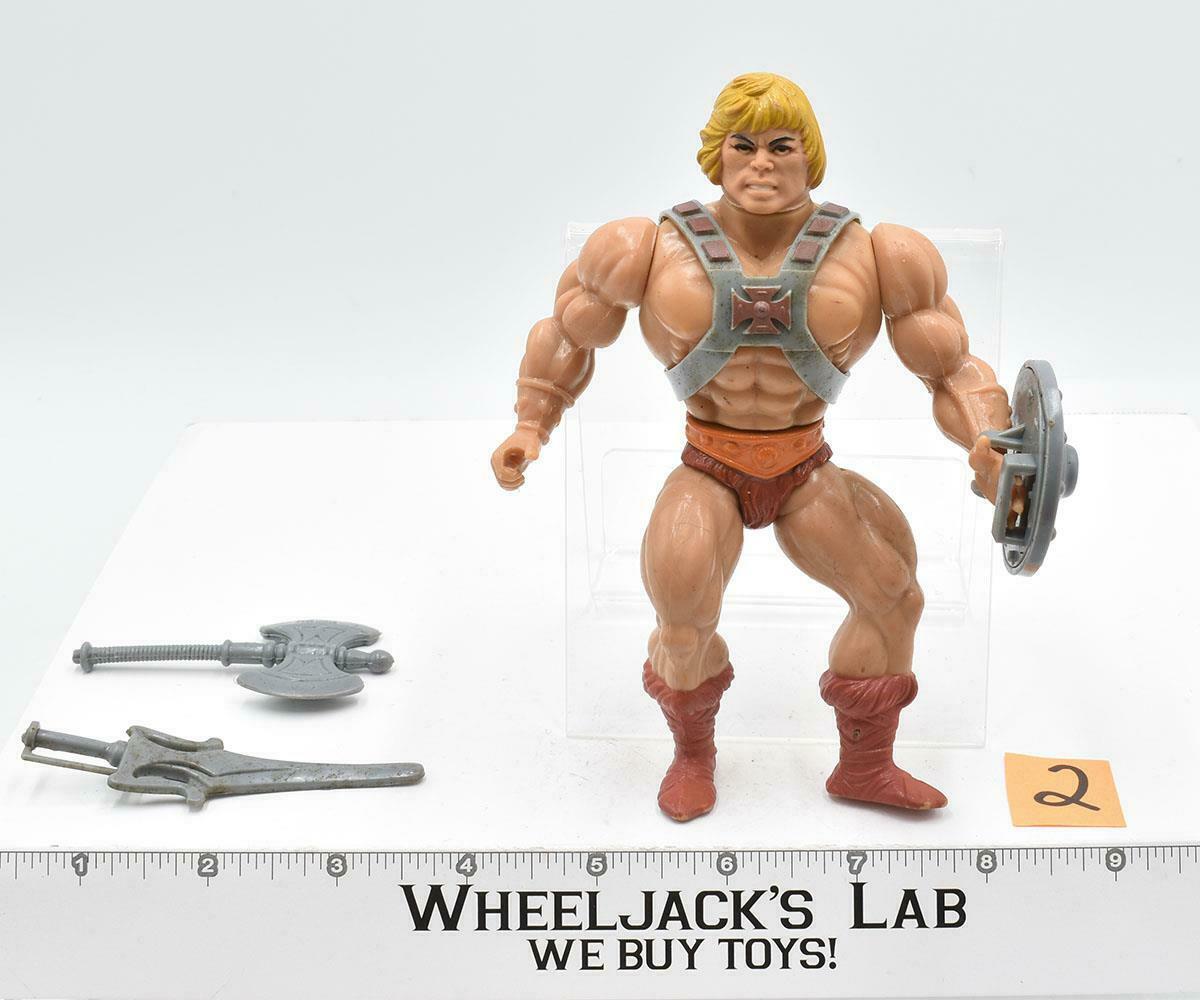 He-Man #2 Soft Head 100% Complete Masters of the Universe MOTU 1982 ...