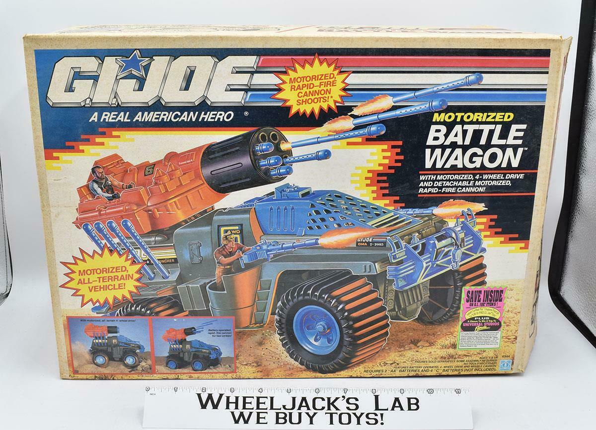 Motorized Battle Wagon W/Box 100% Complete GI Joe 1991 Action Vehicle ...