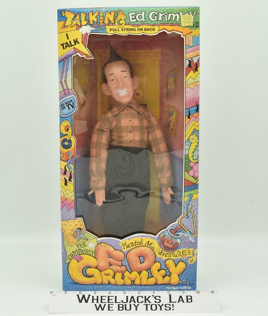 Ed Grimley 17" The Talking Completely Mental Misadventures MIB 1989 ...