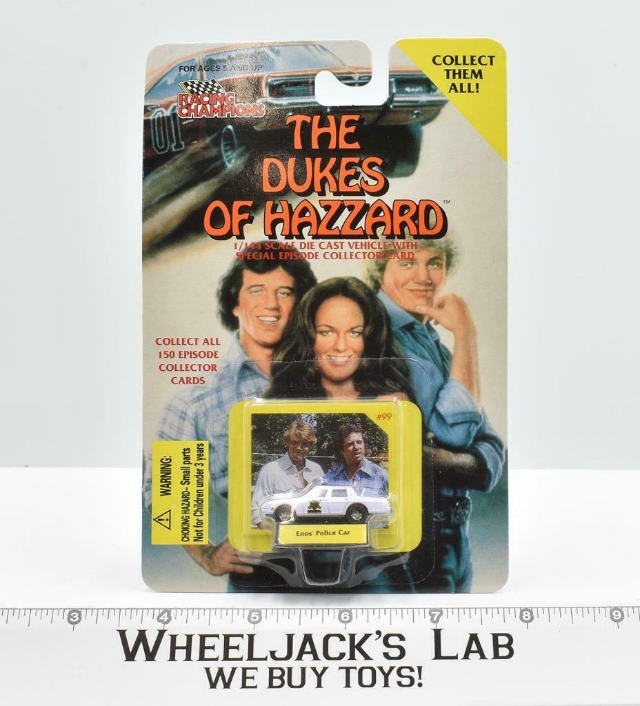 Enos' Police Car 1:144 MOSC 1998 Dukes Of Hazzard Racing Champions ...