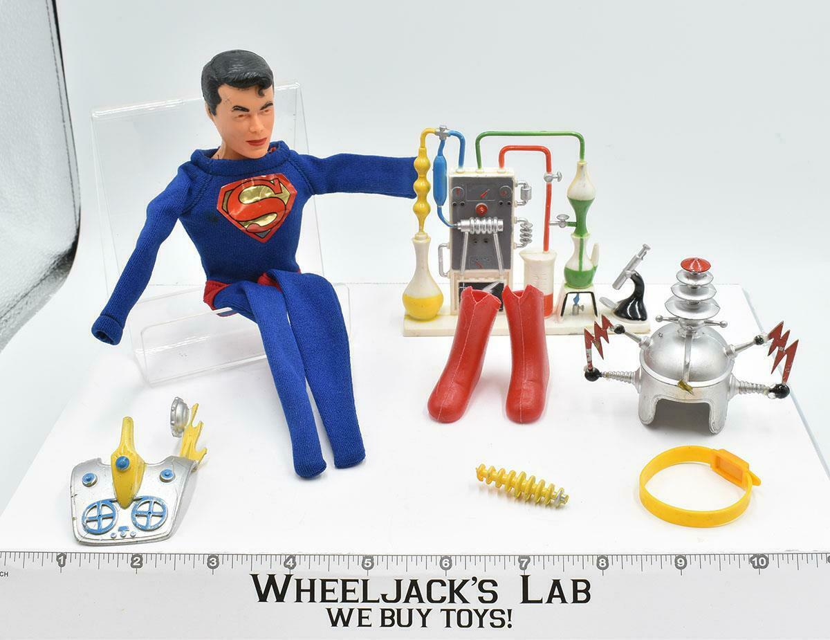 Captain Action Superboy Costume Outfit Set 100% Complete 1966 Ideal ...