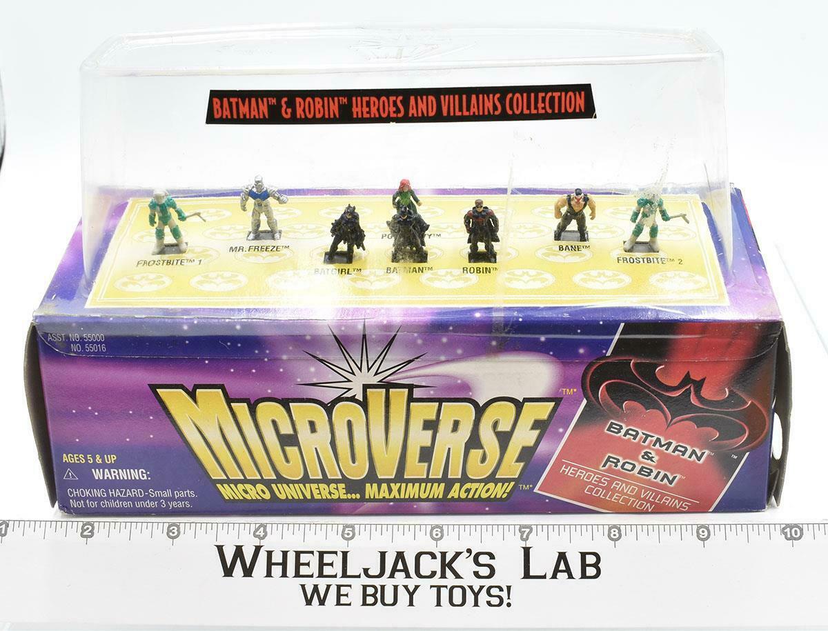 Batman Microverse Batman & Robin Collection DC Comics Kenner 1996 MISB ...