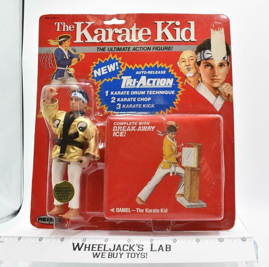 Daniel The Karate Kid 1986 Remco Toys Inc. NEW MOSC Red Card Action ...