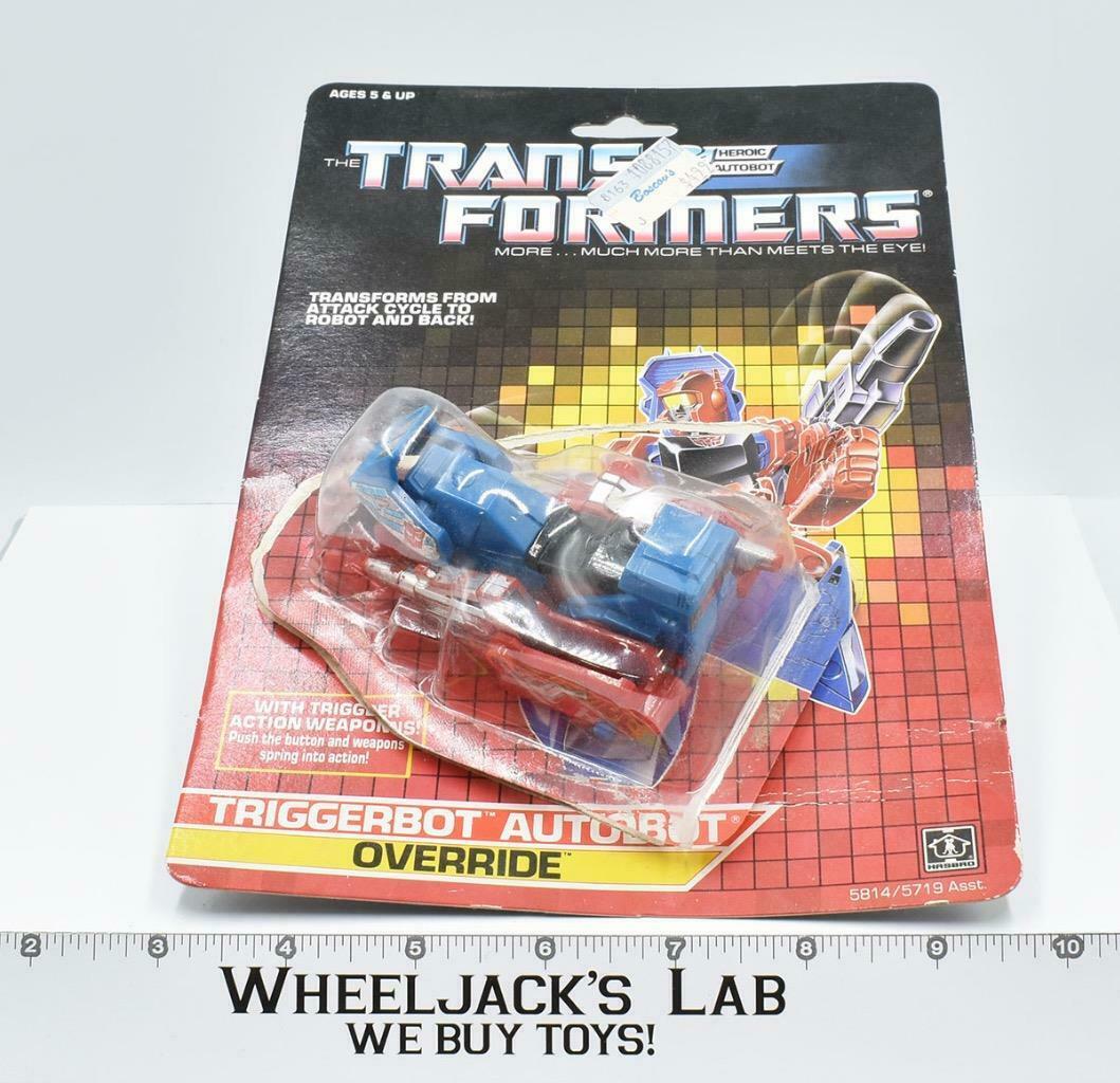 Override W/BUBBLE Vintage Hasbro 1988 G1 Transformers Action Figure ...