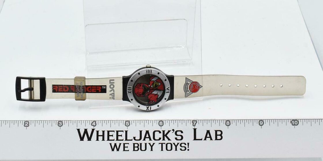 Red Ranger Mighty Morphin Power Ranger Wrist Watch 1994 Saban Hope ...
