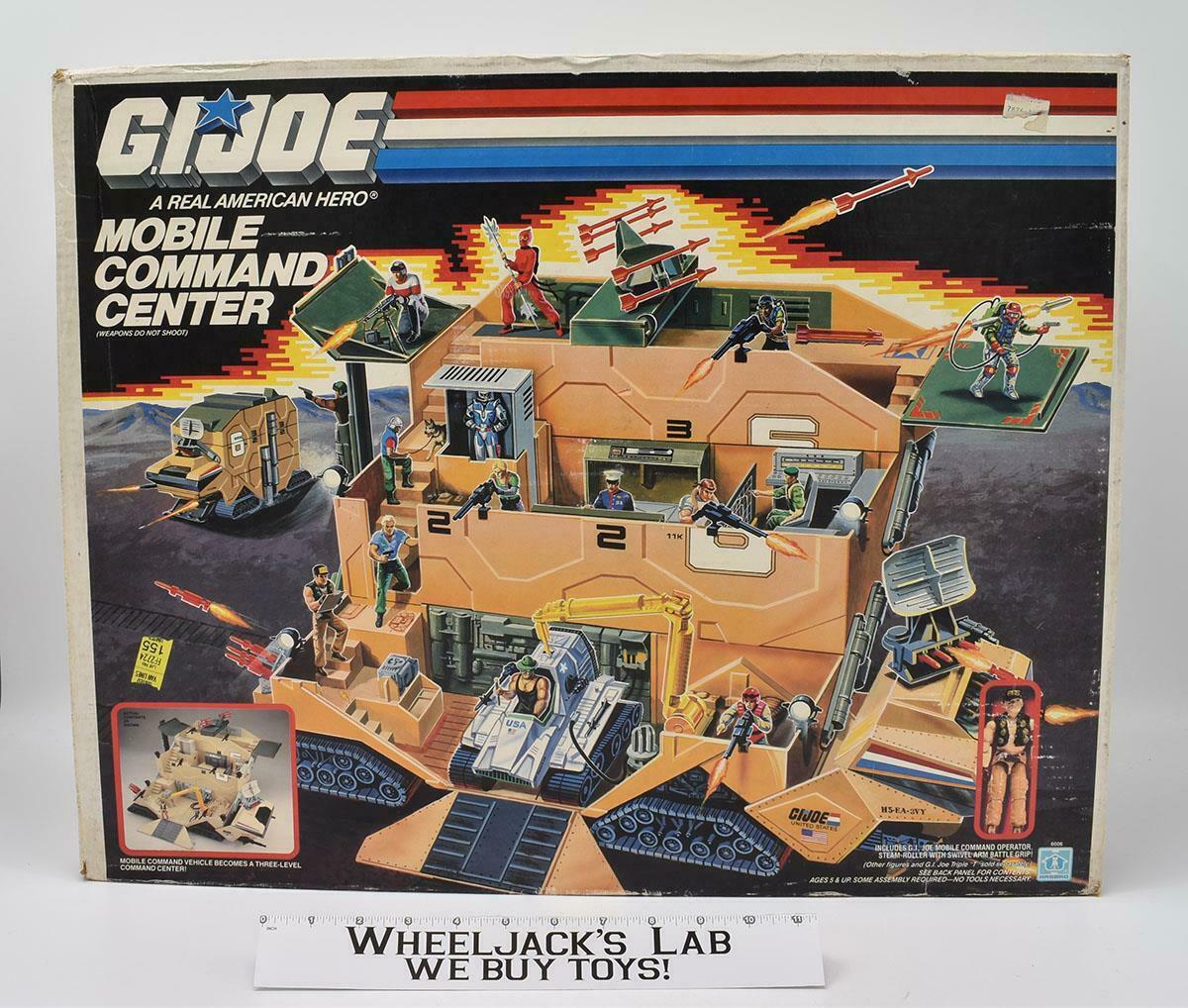 Mobile Command Center UNBROKEN 100% Complete Boxed GI Joe 1987 Hasbro ...