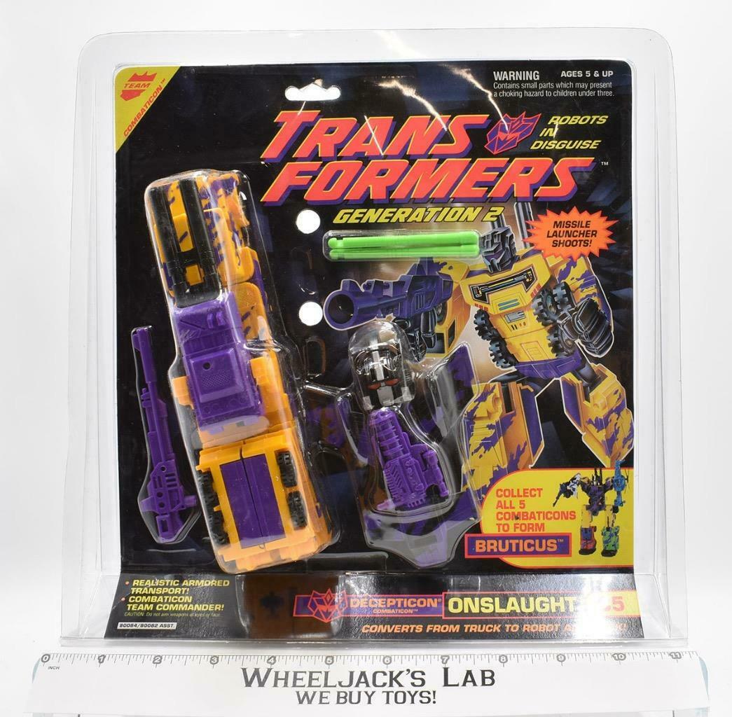 G2 Onslaught C5 Combiner War 1993 NEW MOSC Hasbro Transformers Action ...