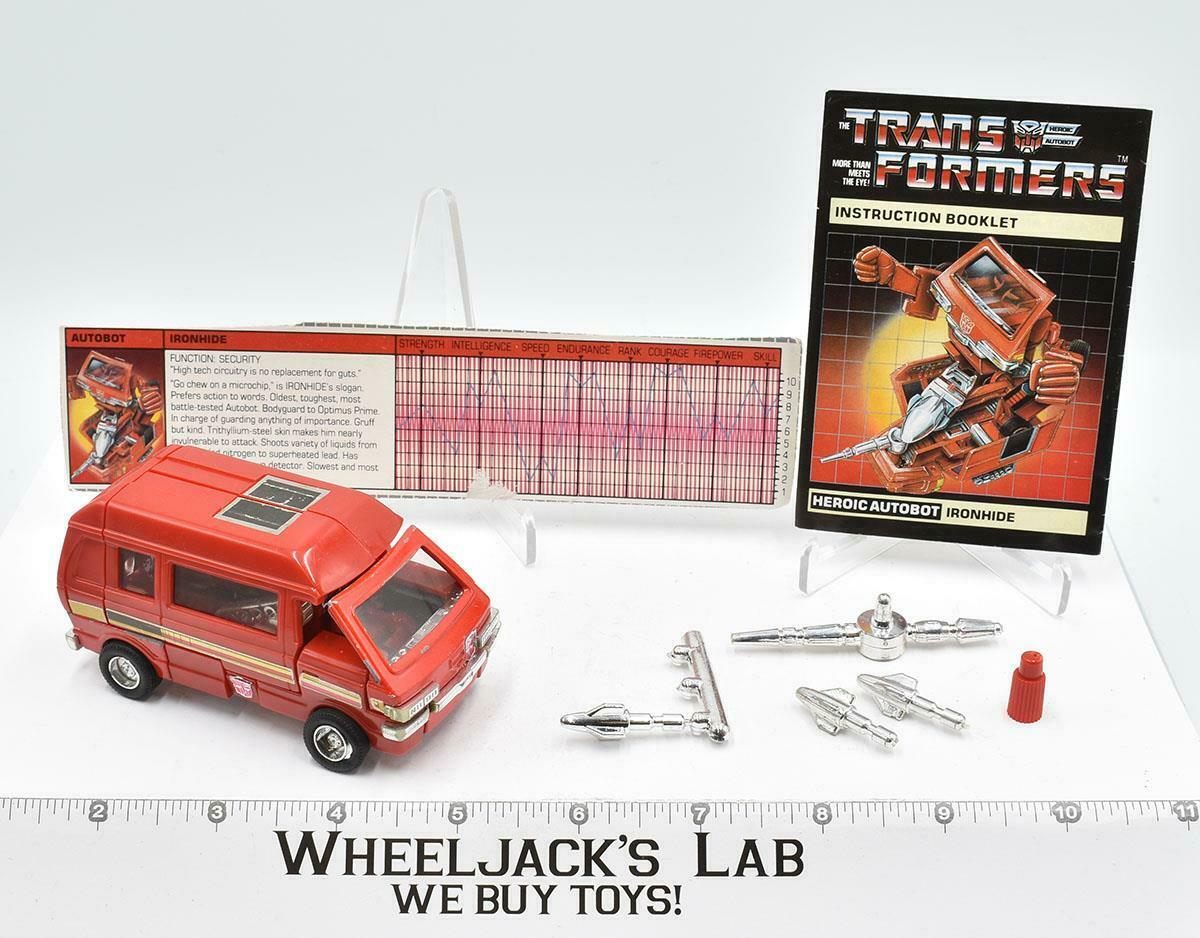 Ironhide 100% Complete 1984 Vintage G1 Transformers Action Figure ...