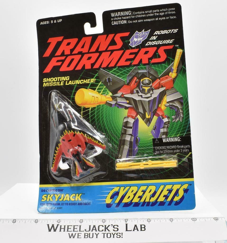 G2 Skyjack Cyberjets Decepticon 1994 MOSC Hasbro Transformers Action ...