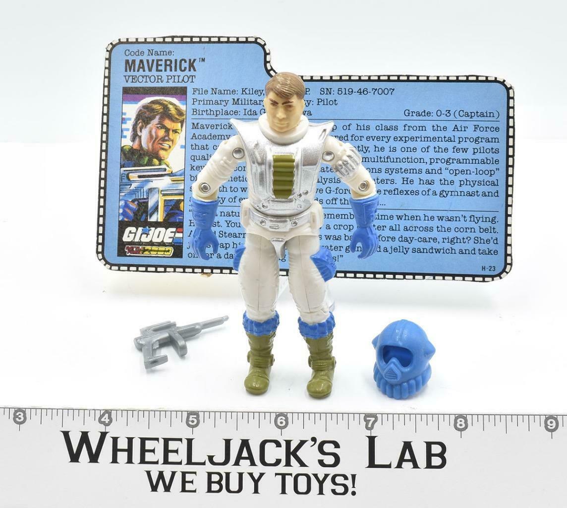 Maverick #1 100% Complete 1987 GI Joe ARAH Vintage Hasbro Action Figure ...