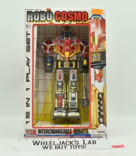 Robo-Cosmo #2 Interchangeable Robots Tek Toys Robot Action Figure ...
