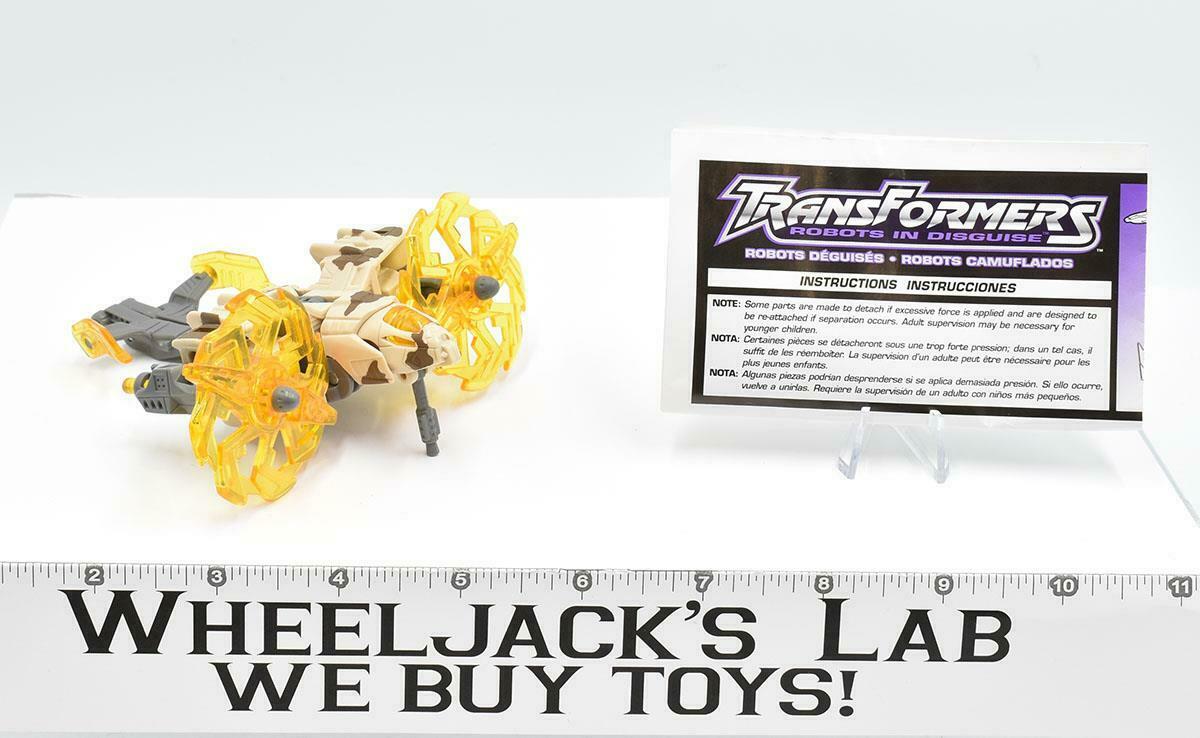 Obsidian RID Scout 100% Complete 2001 Hasbro Transformers Action ...