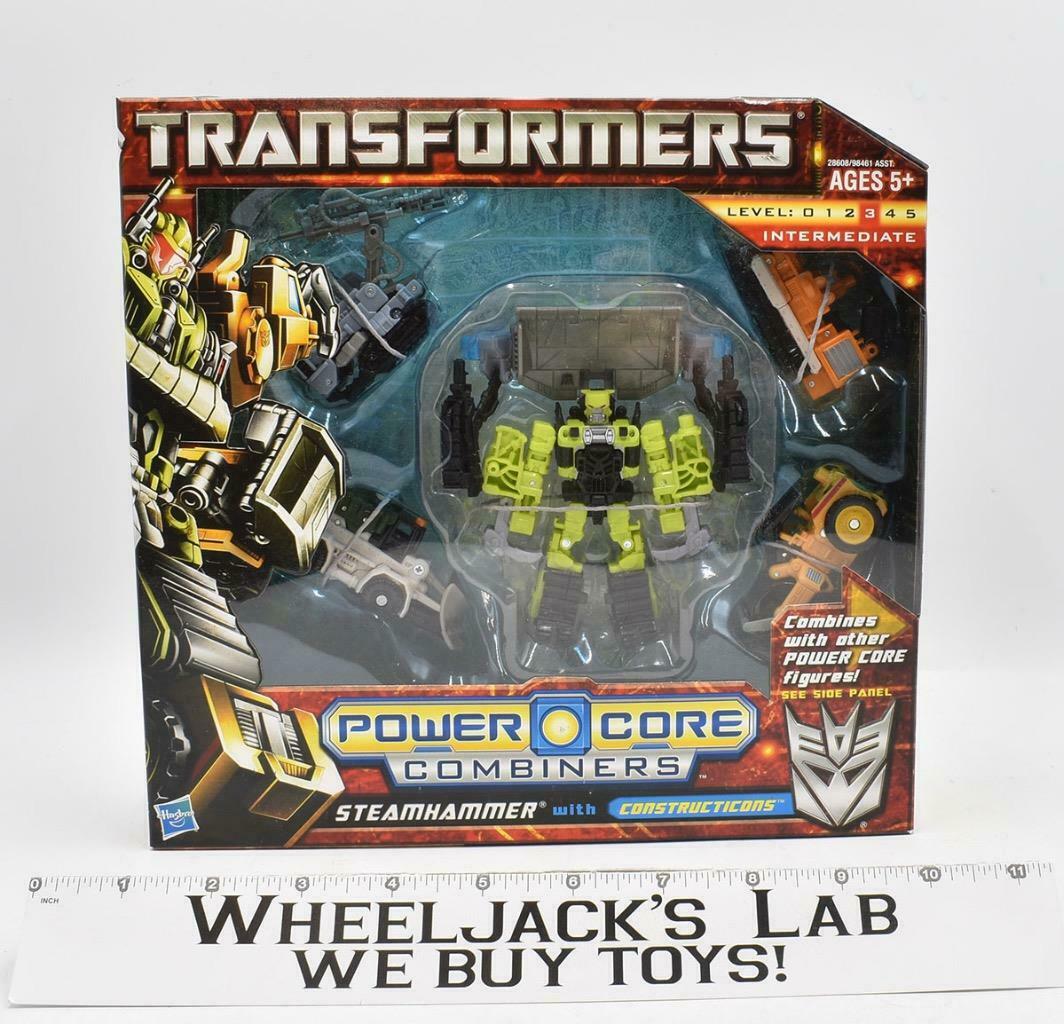 Steamhammer Power Core Combiners Transformers 2010 Hasbro Action Figure Misb Wheeljacks Lab