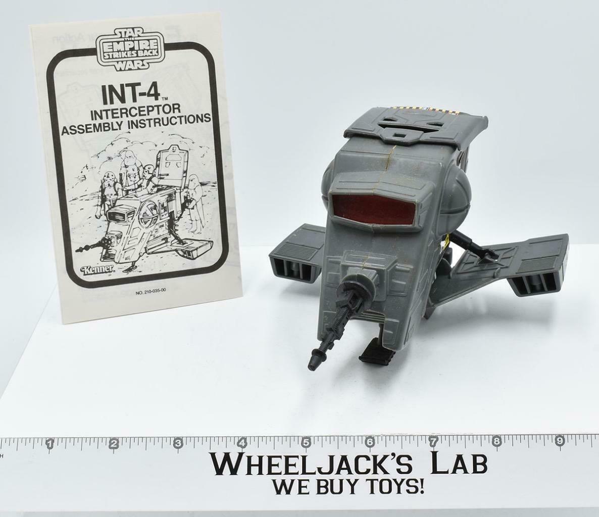INT-4 Mini Rig 100% Complete 1983 Star Wars Vintage Kenner - Wheeljack ...