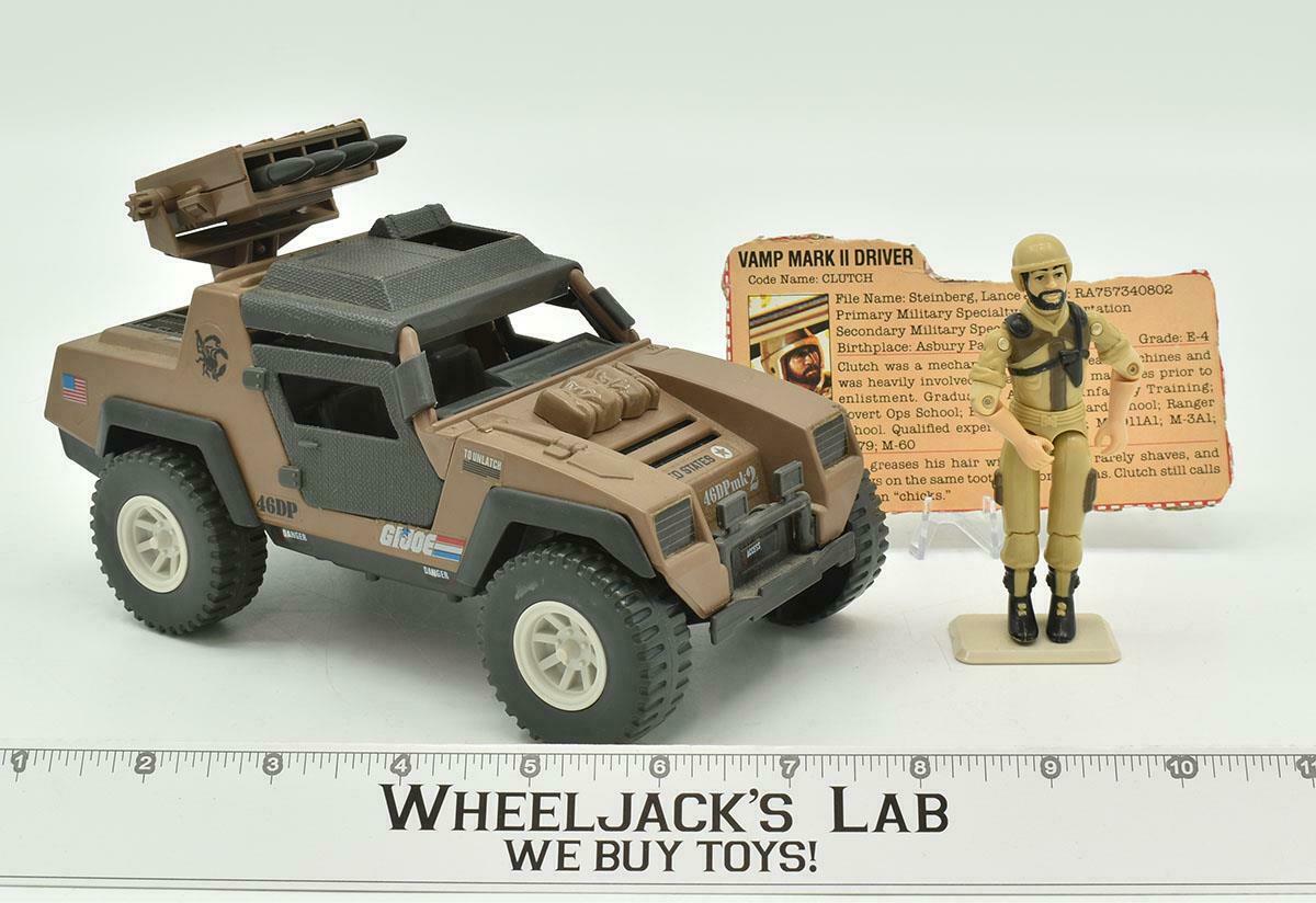 Vamp Mark II Attack Jeep 1984 Hasbro Vehicle Vintage GI Joe ARAH ...