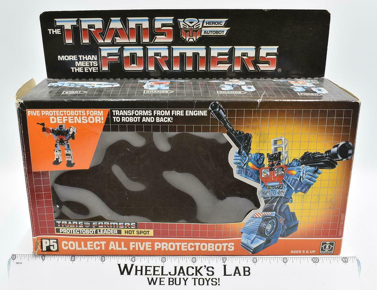 Hot Spot Box Only 1986 Action Figure Vintage Hasbro G1 Transformers ...