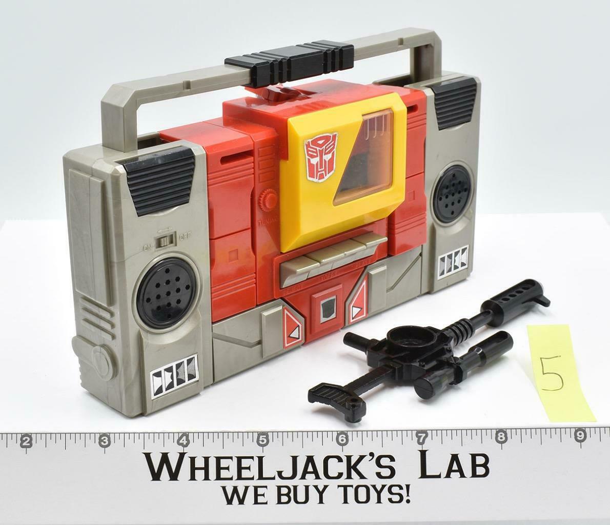 Blaster #5 100% Complete 1985 Vintage G1 Transformers Boombox Action ...