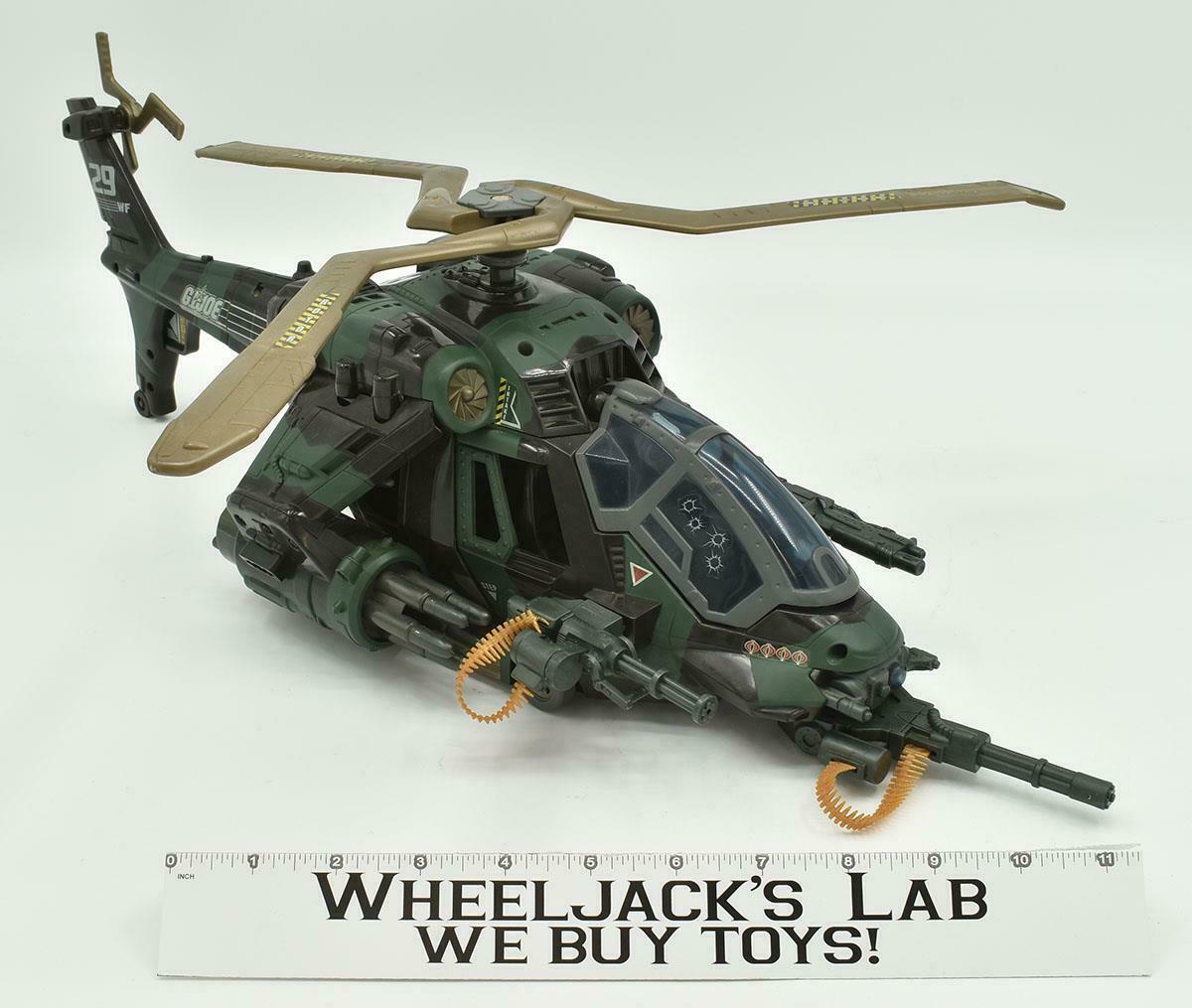 Night Attack Chopper 100% Complete WORKS Action GI Joe 2002 Vehicle ...