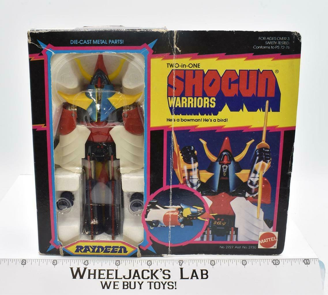 Raydeen 2 in 1 W/Box 6" Shogun Warriors 100% Complete 1978 Mattel ...