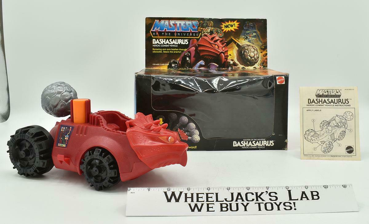 Bashasaurus 1984 He-Man MIB Masters of the Universe MOTU Mattel Playset ...