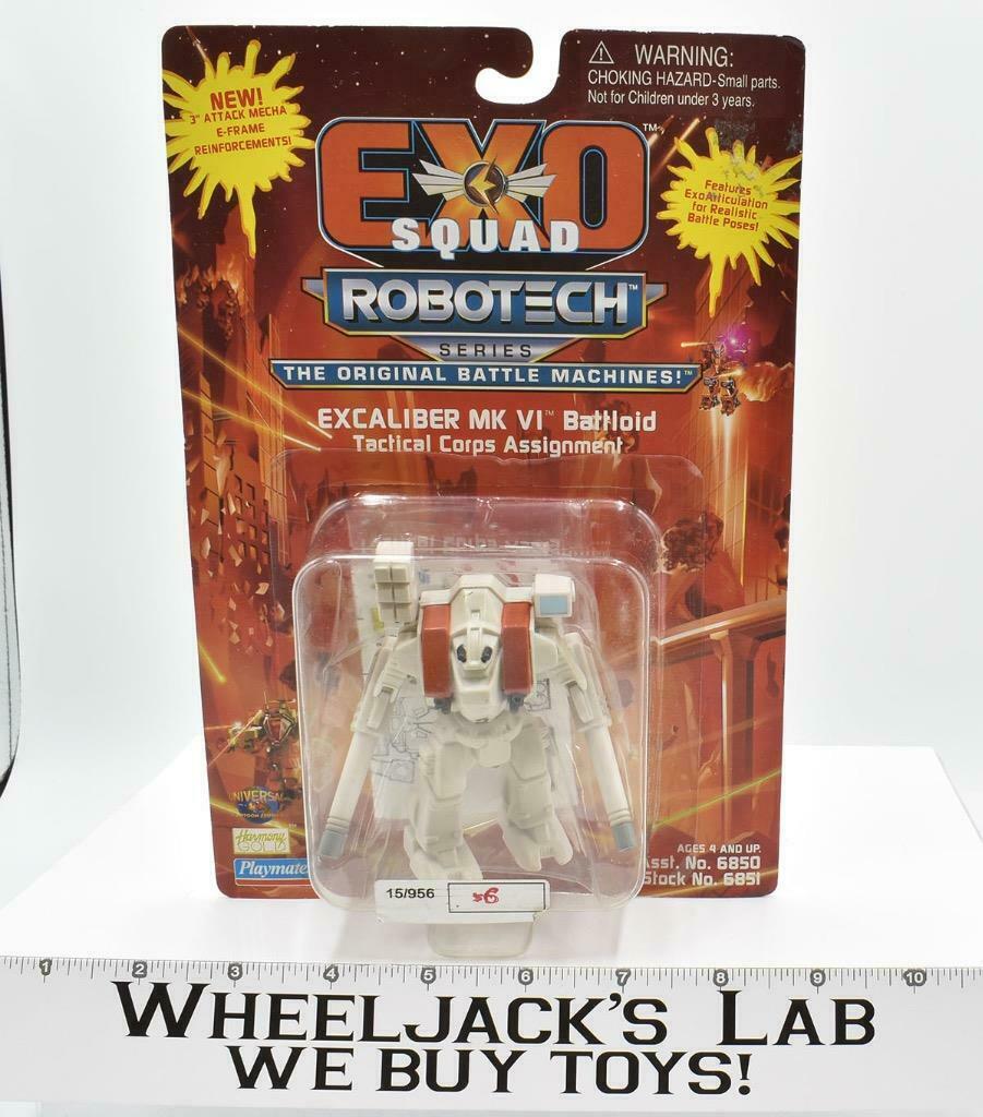 Excaliber MK VI Battloid Exo Squad Robotech MOSC 1994 Playmates Vintage ...