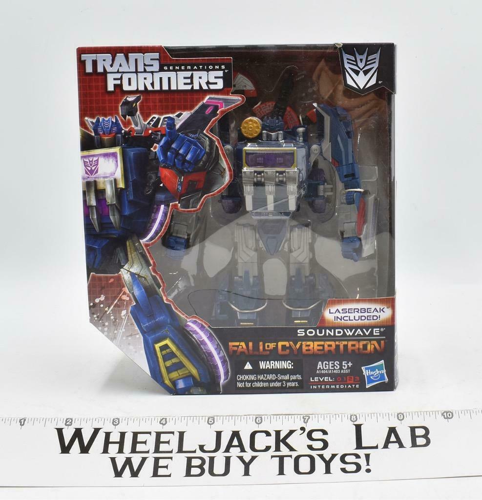 Soundwave Fall Of Cybertron FOC Transfomrers Generations 2012 Hasbro ...