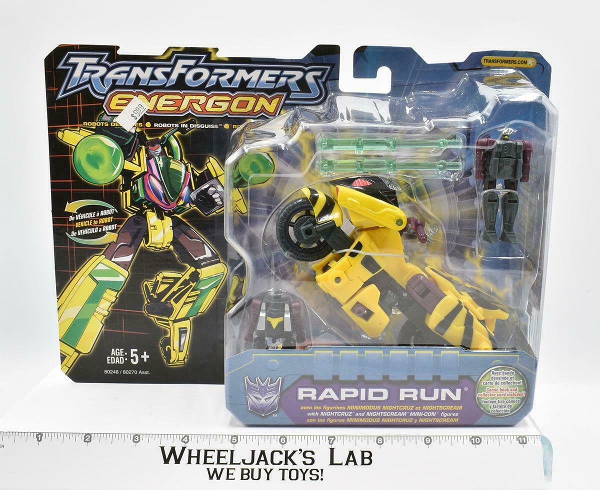 Rapid Run NEW MISB Energon 2003 RID Transformers Hasbro Action Figure ...