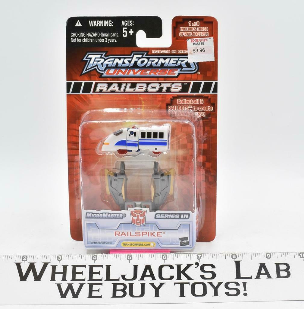 Railspike Railbots Transformers Universe Micromasters Series 3 2004 ...