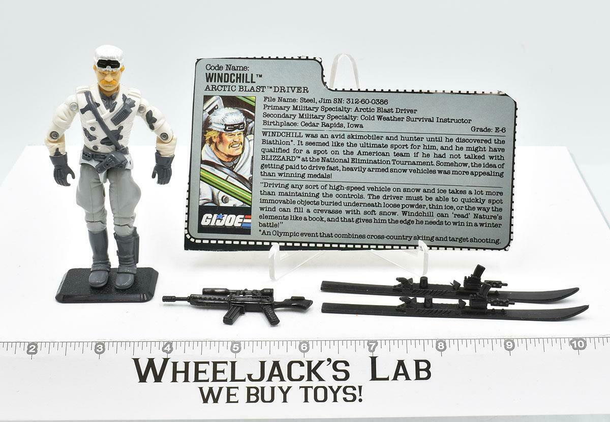 Windchill V1 100% Complete 1989 GI Joe ARAH Vintage Hasbro Action ...