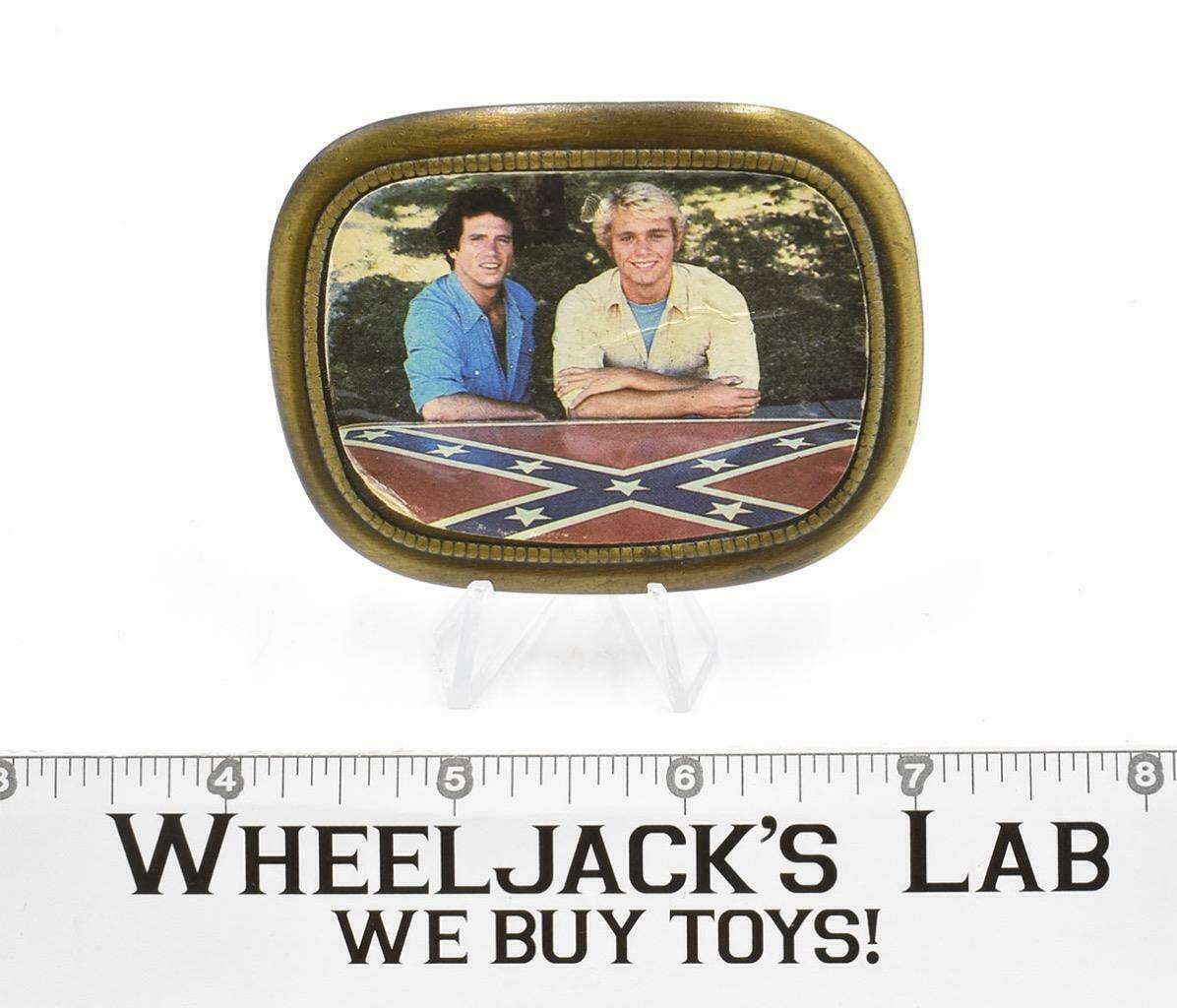 Dukes Of Hazzard Bo and Luke Metal Belt Buckle 1981 Warner Bros Vintage ...