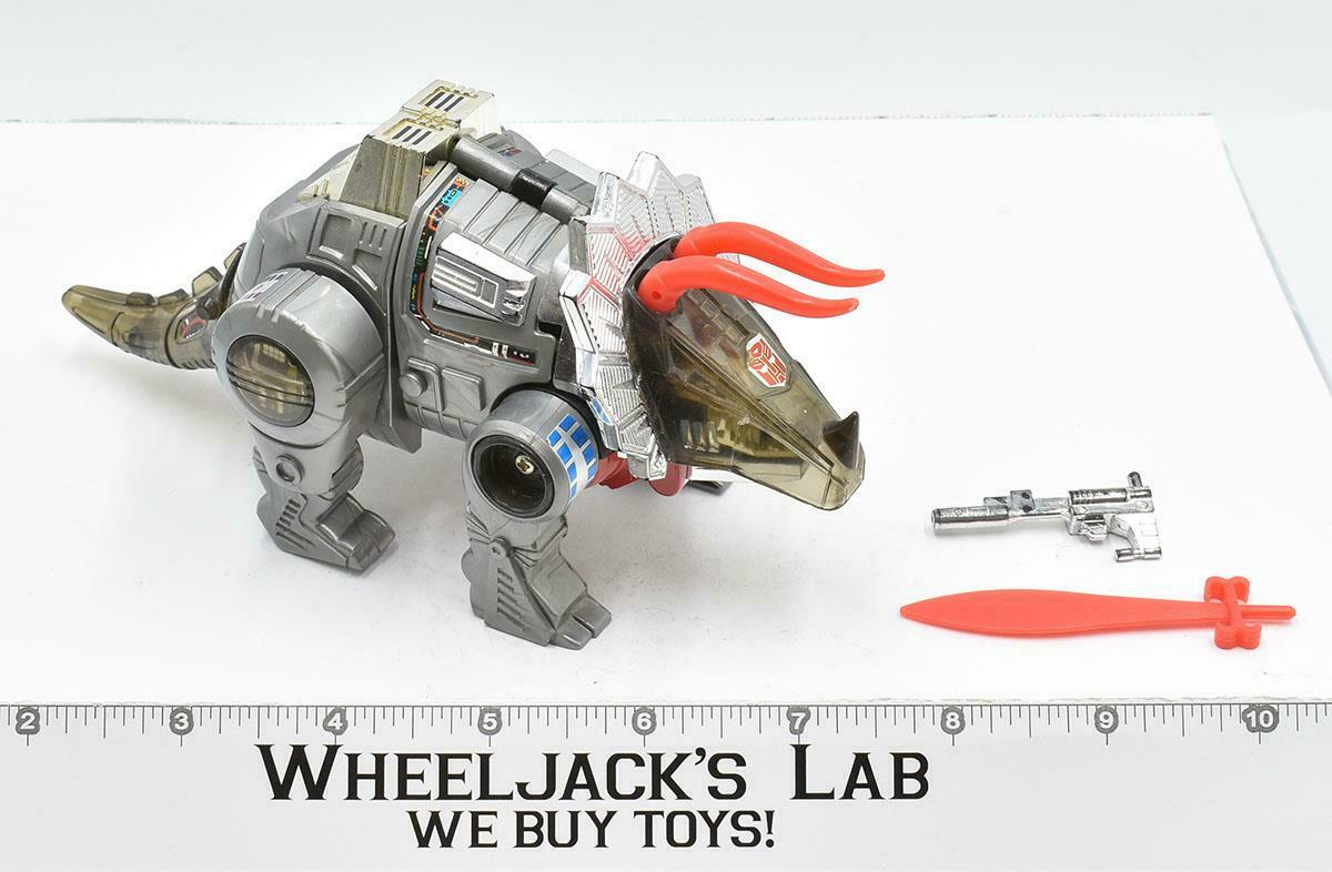 G2 Slag Heroic Dinobot SILVER Complete 1992 Hasbro Transformers Vintage ...