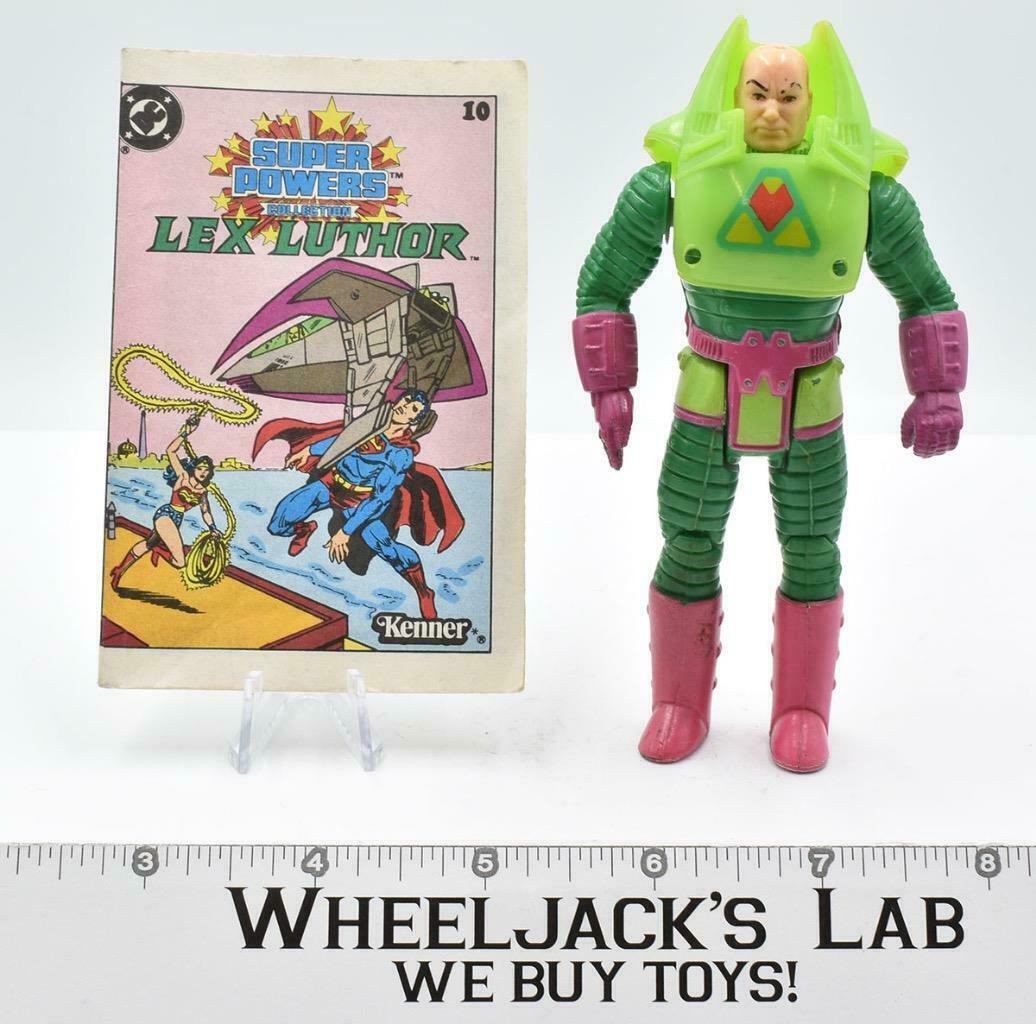 Lex Luthor 100% Complete Super Powers 1984 Kenner Action Figure DC ...
