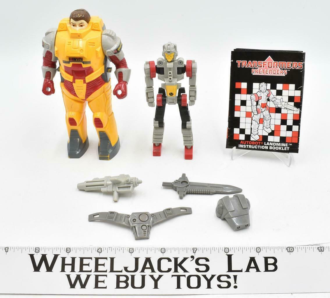 Landmine Pretender 100% Complete 1988 Vintage Hasbro G1 Transformers ...