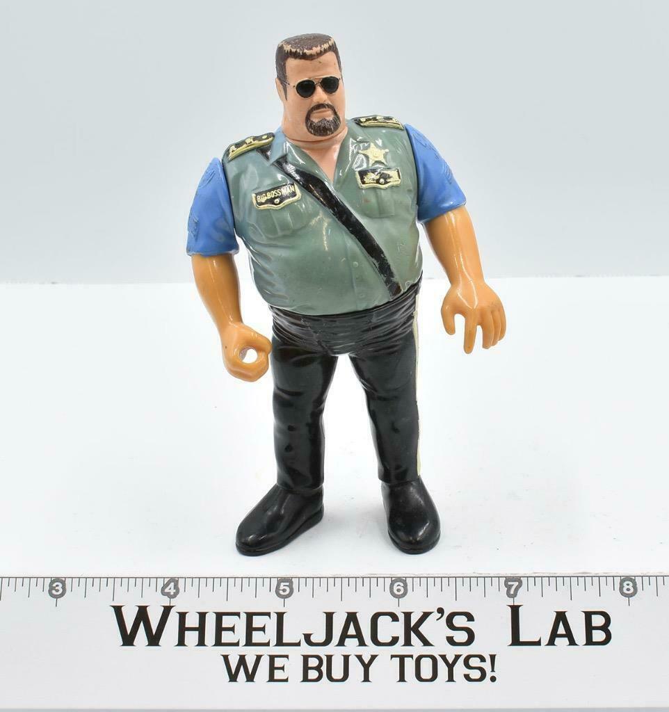 Big Boss Man WORKS WWF WWE Wrestling Action Figure 1990 Hasbro Vintage ...