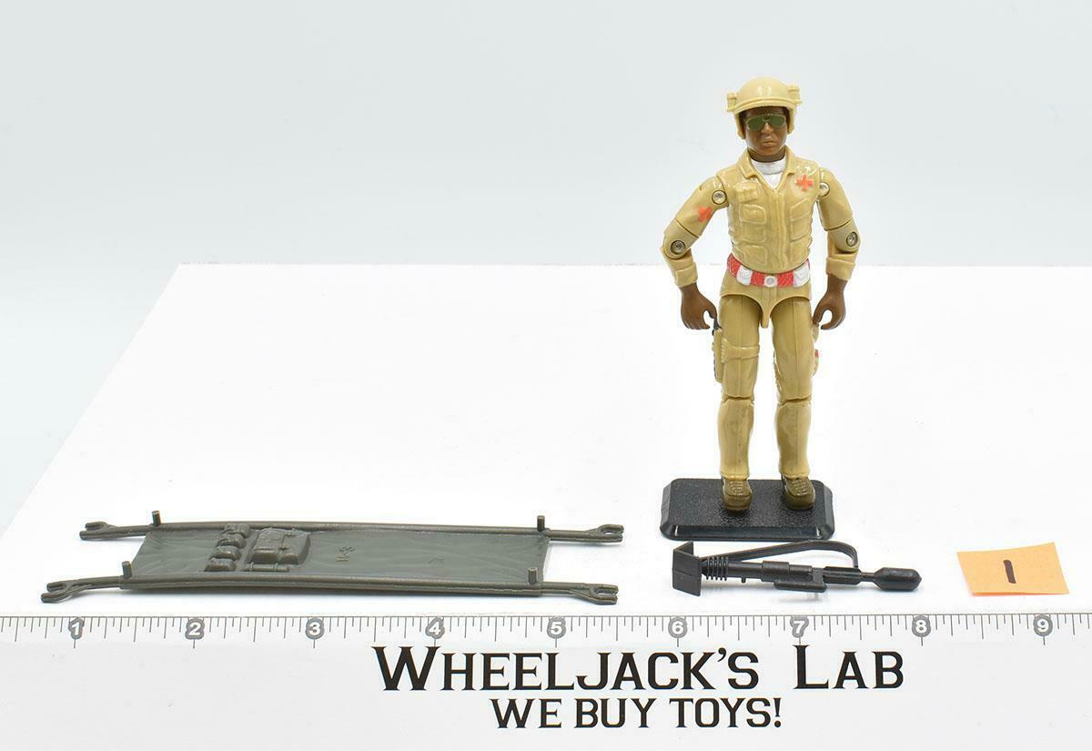 Doc Medic #1 V1 100% Complete GI Joe 1983 Vintage Hasbro Action Figure ...