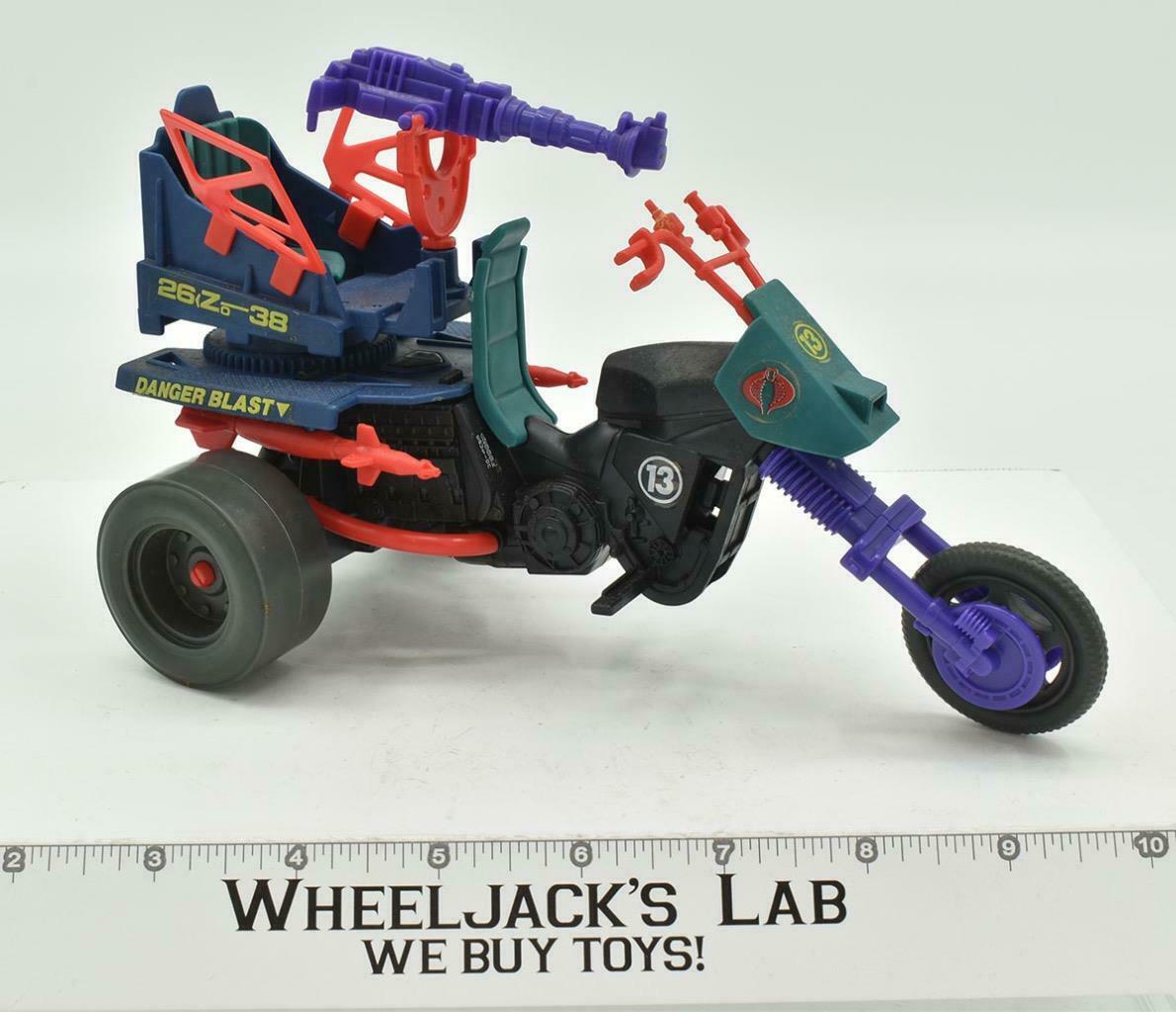 Dreadnok Tri-Cycle 100% Complete 1987 GI Joe Hasbro Vintage Vehicle ...