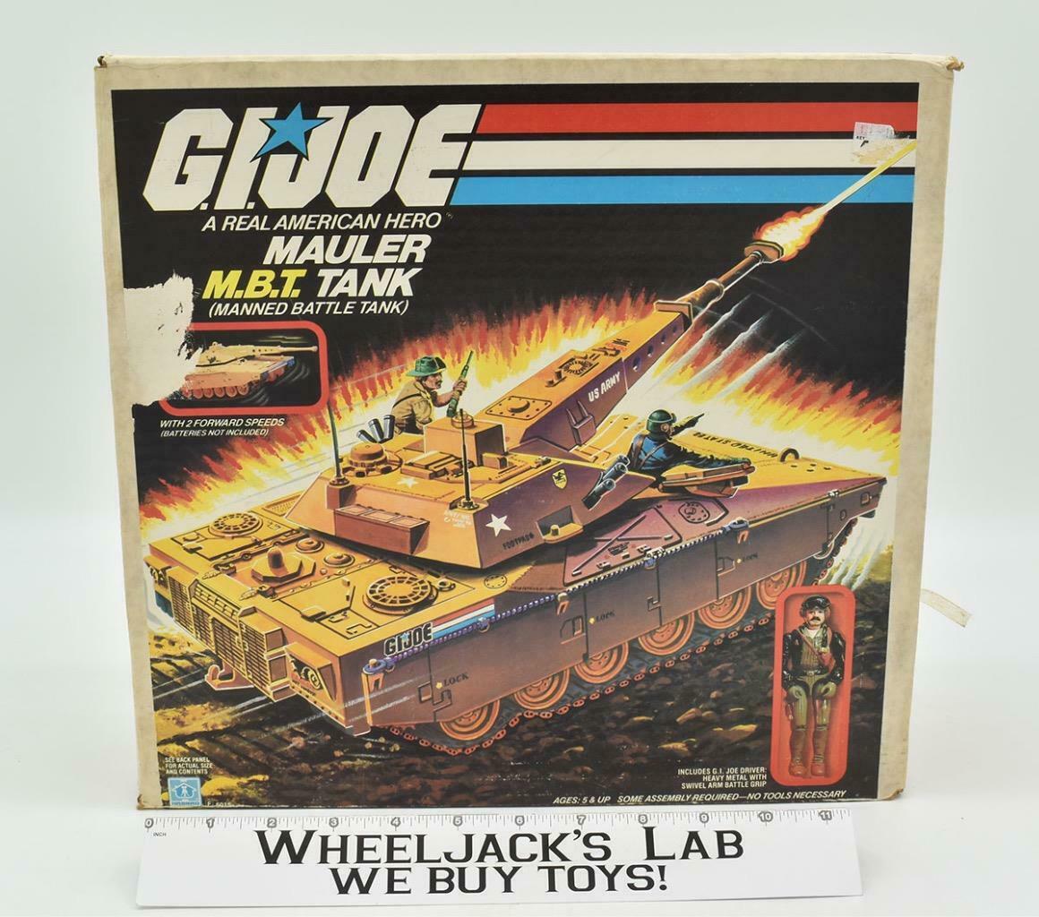 Mauler Motorized Battle Tank W/ Box GI Joe 1985 Hasbro Vintage ARAH ...