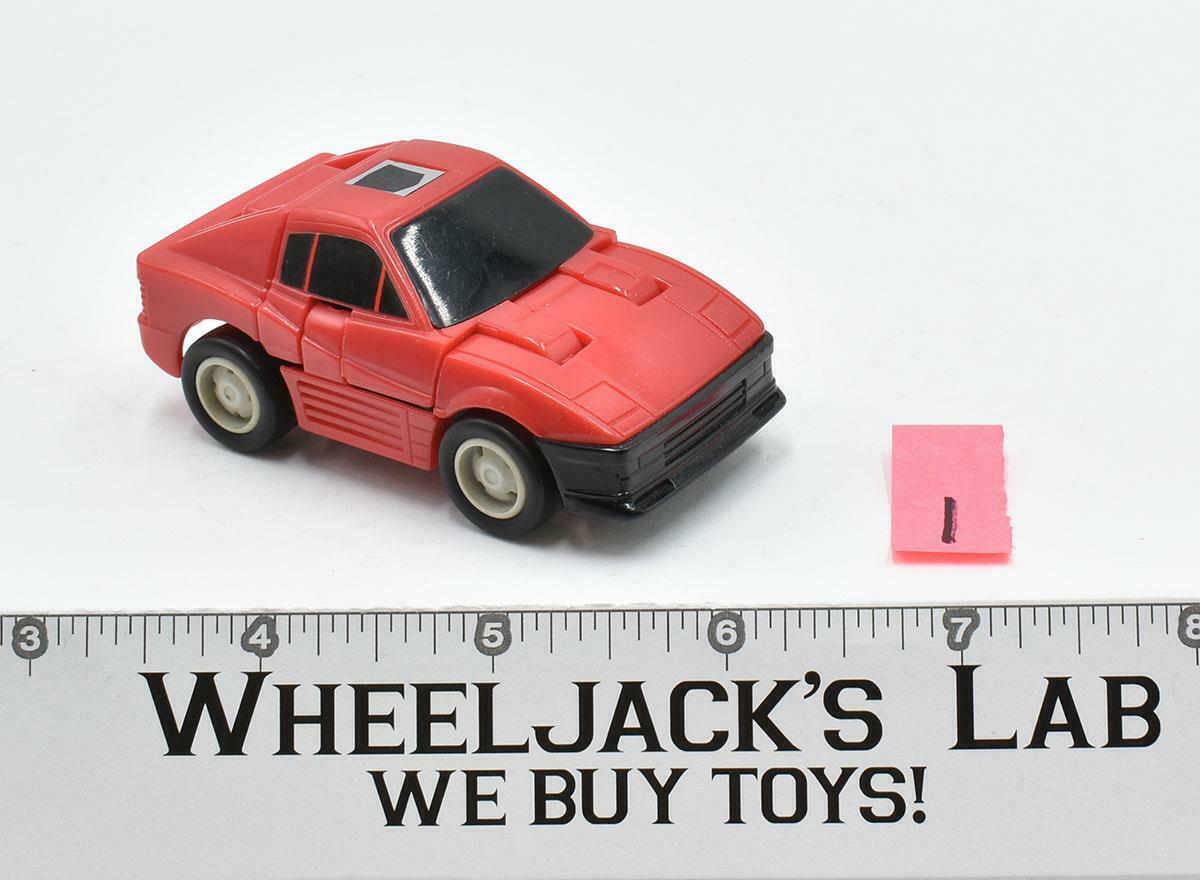 Chase #1 100% Complete 1987 Vintage Hasbro G1 Transformers Ferrari ...