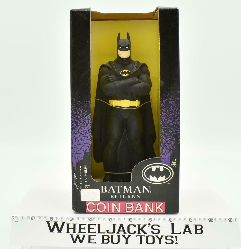 Batman Returns Figure Coin Bank MIB 1991 9 1/4" Tall by Noteworthy New ...
