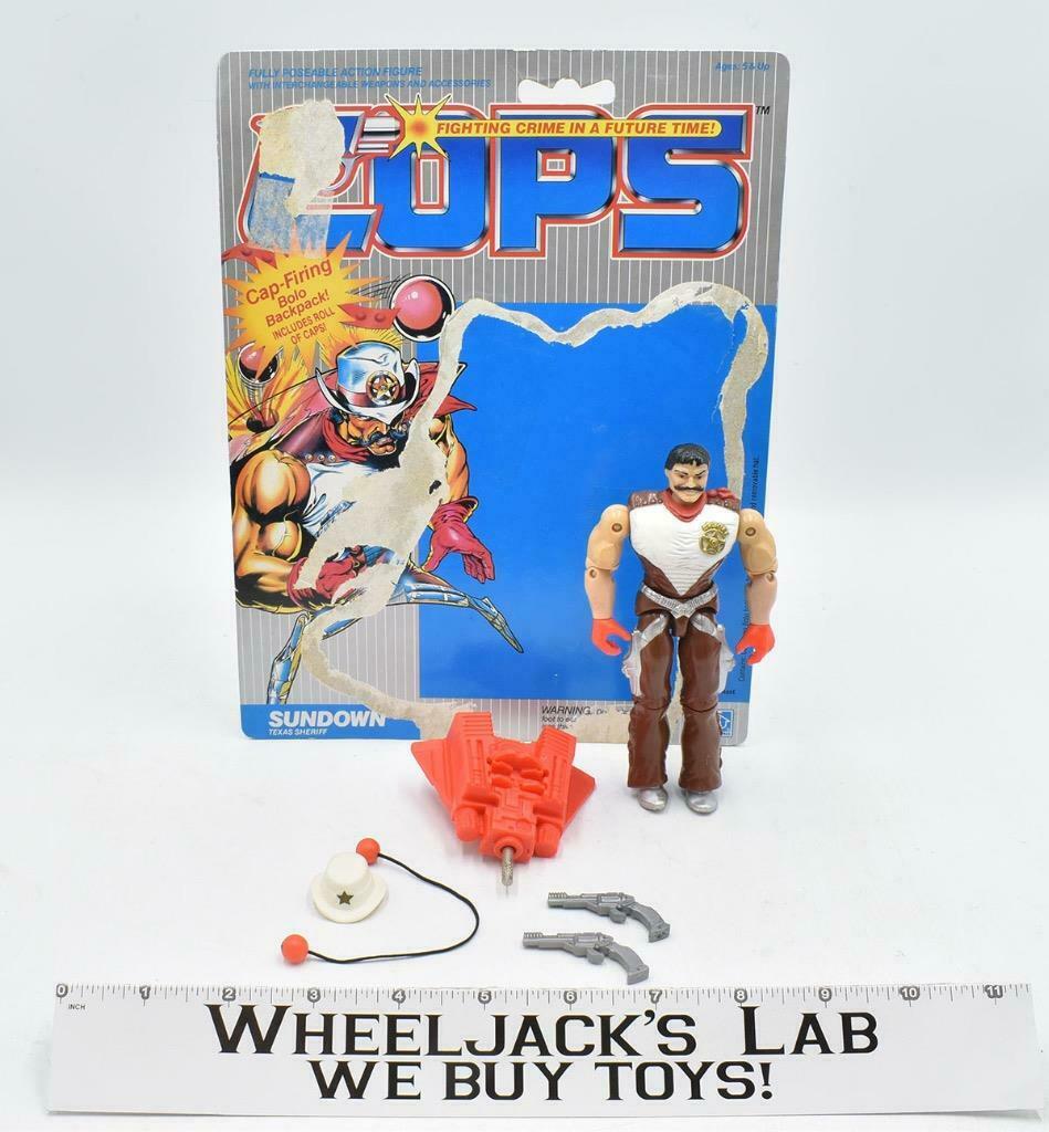 Sundown 100% Complete Cops N Crooks C.O.P.S. 1988 Hasbro Vintage Action ...