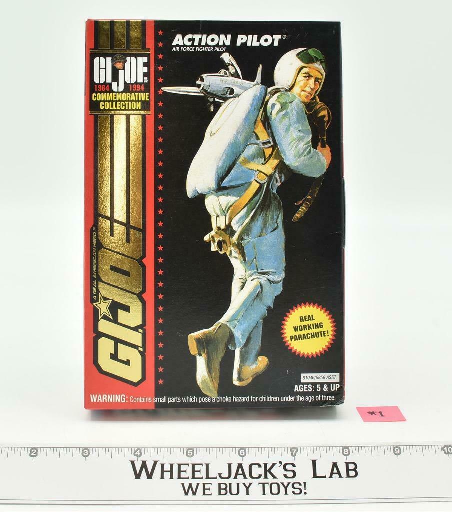 GI Joe Commemorative Collection Action Pilot Air Force Fighter Pilot #1 ...